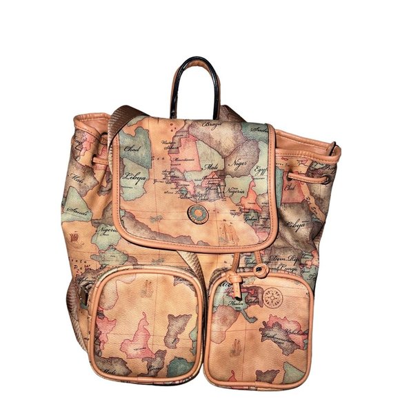 Unbranded | Bags | Matt Bag Backpack World Map Designer Print | Poshmark